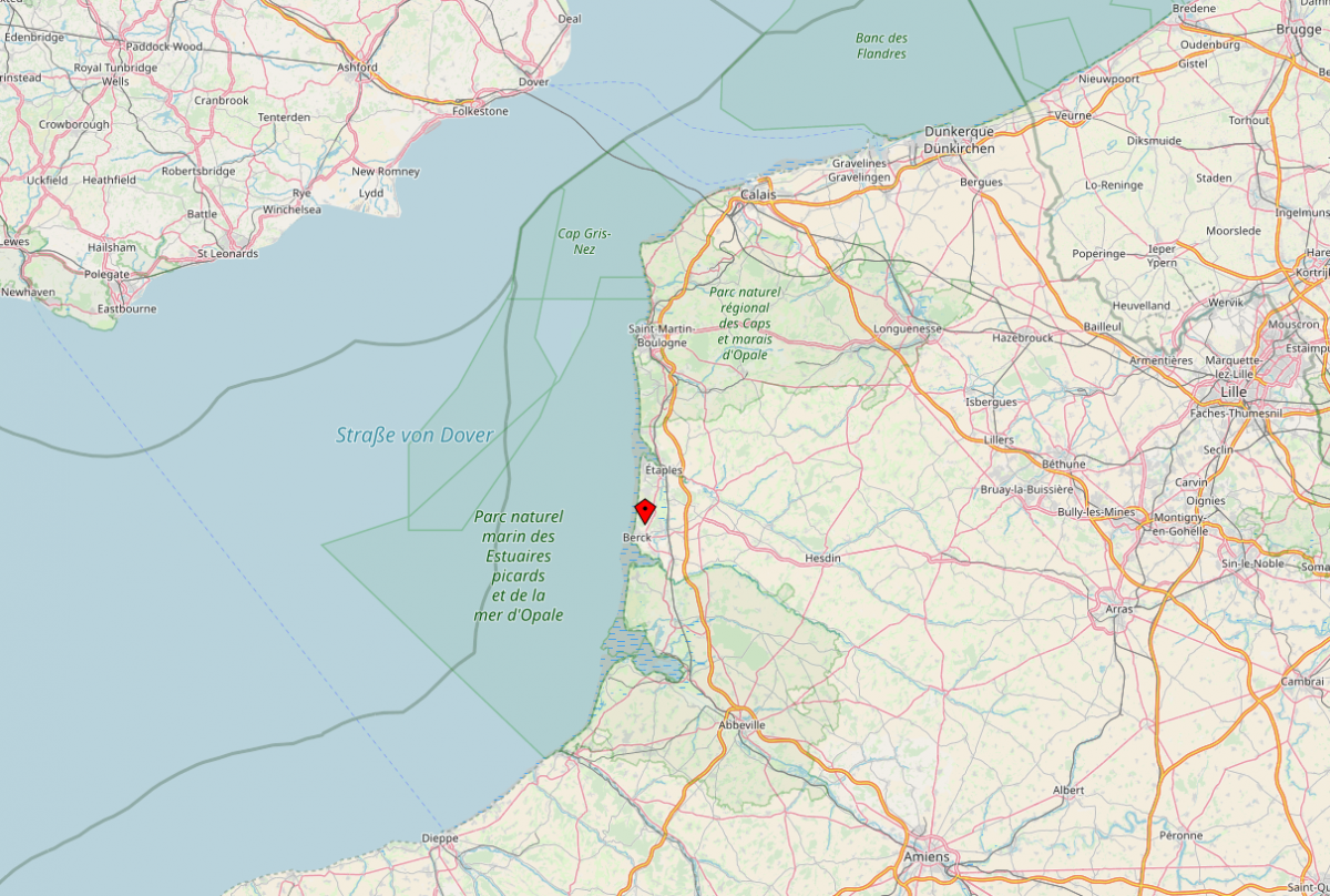 Tödliche Havarie vor Berck-sur-Mer – Calais Border Monitoring